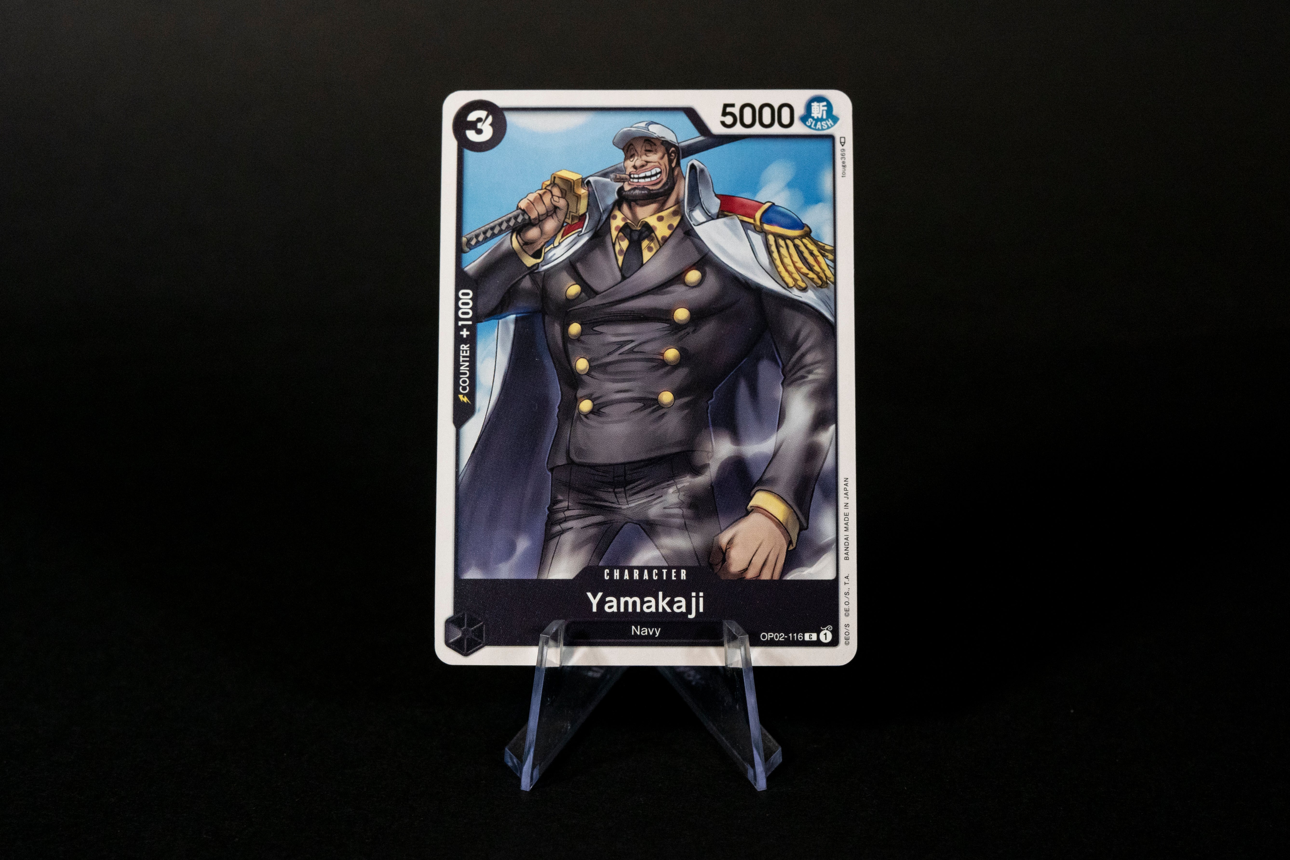 OP02-116, Yamakaji, One Piece, Paramount War, Common, Ungraded, Englis ...